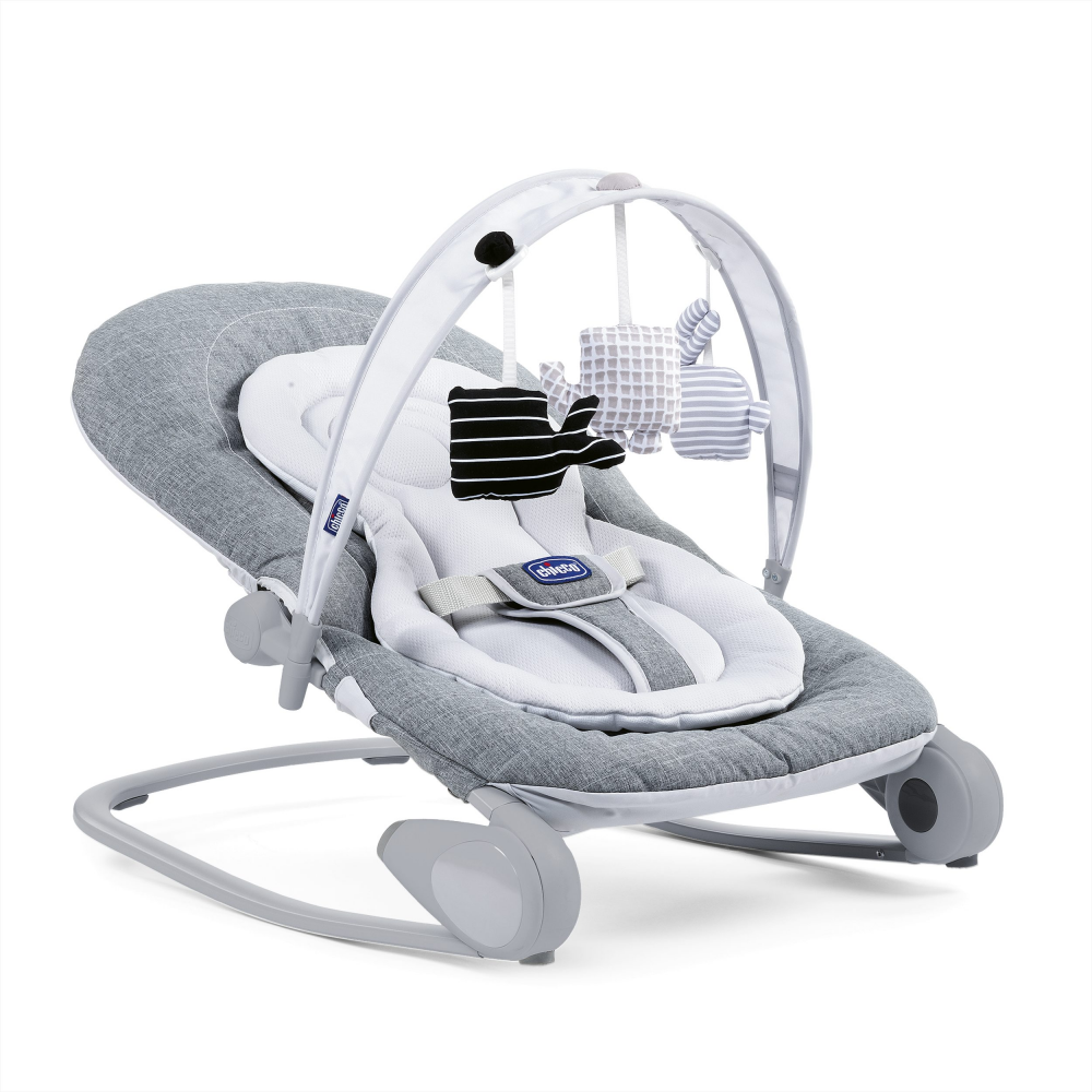 Chicco Hoopla Bouncer - Titanium - Bouncers & Rockers | Olivers BabyCare