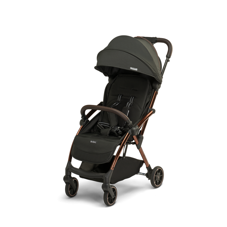 Leclerc Influencer Stroller – Black Brown | Push Chair | Olivers BabyCare