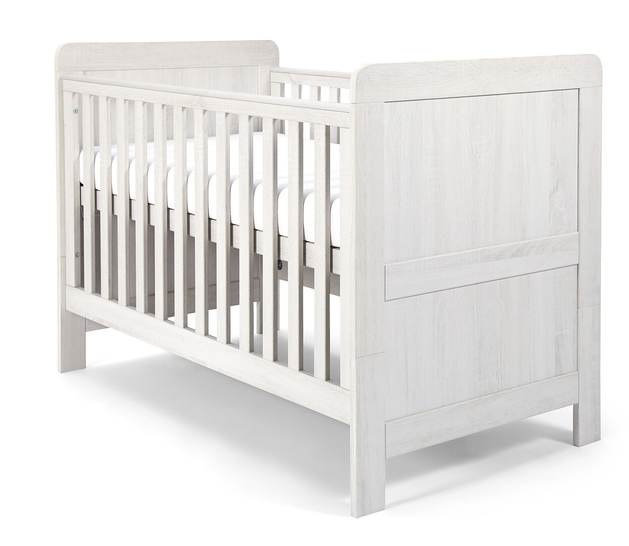 Mamas & Papas Atlas Cot Bed - Nimbus White - Olivers BabyCare