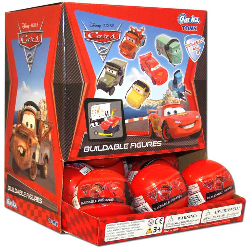 Tomy Collectables Disney Cars 2 Buildable Figures | Car Toys | Kids Toys