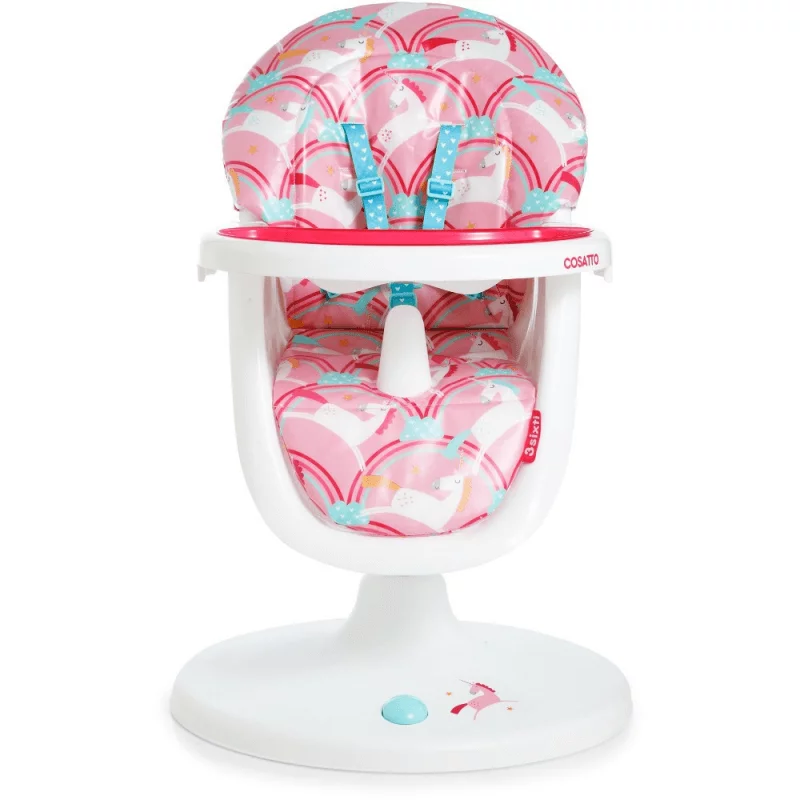 Cosatto 3Sixti Highchair | 360 High Chair | Magic Unicorns | Cosatto
