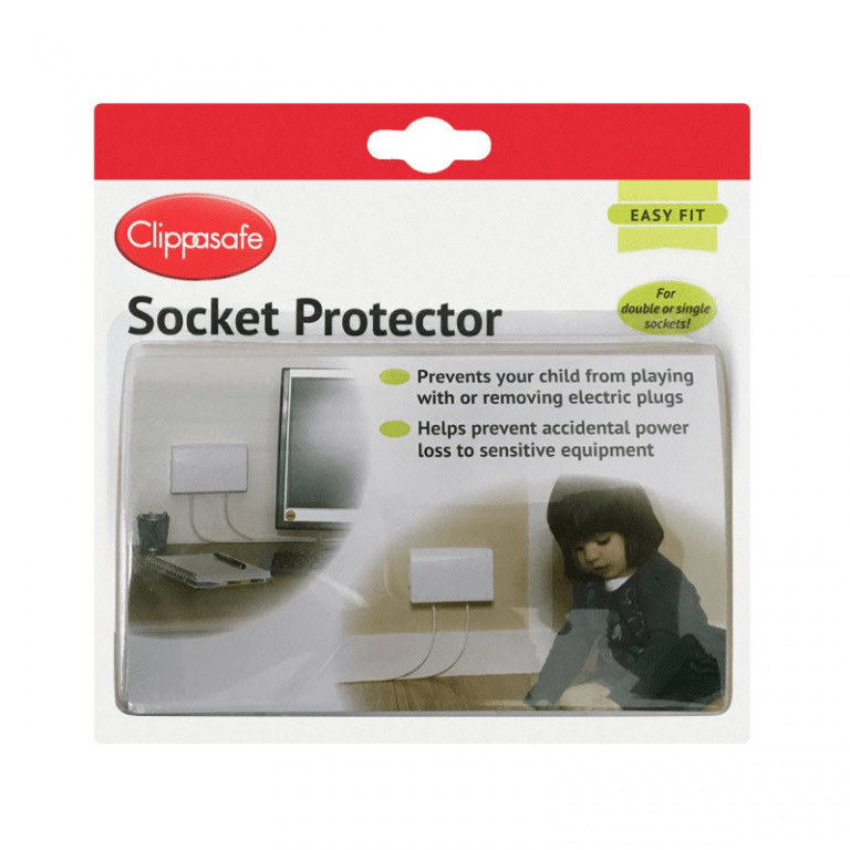 Clippasafe Double Electric Socket cover | Baby Safety