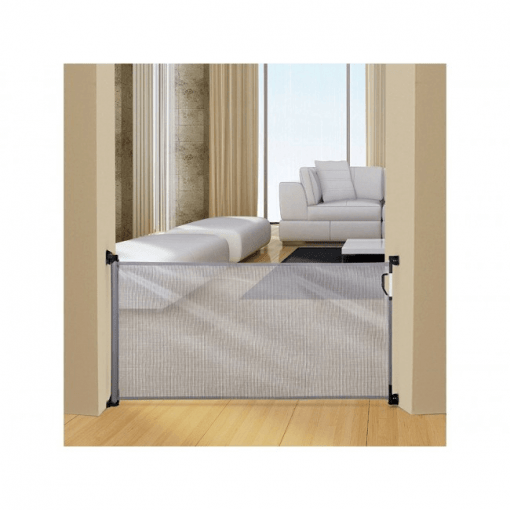 Dreambaby® Retractable Gate Fits Gaps Up To 140cm - Grey - Olivers BabyCare