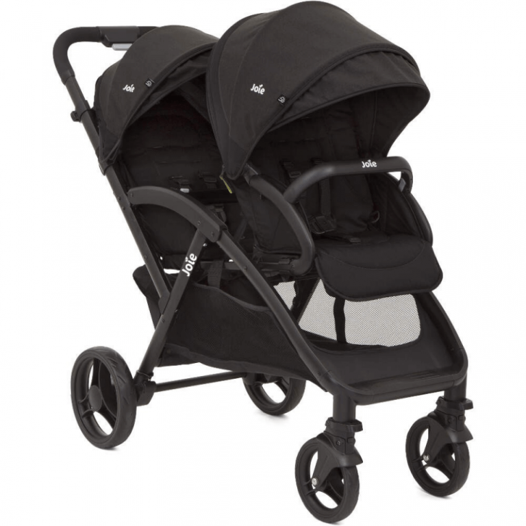 Joie EvaLite Duo Stroller - Coal | Black | Stroller | Twin Pushcahir