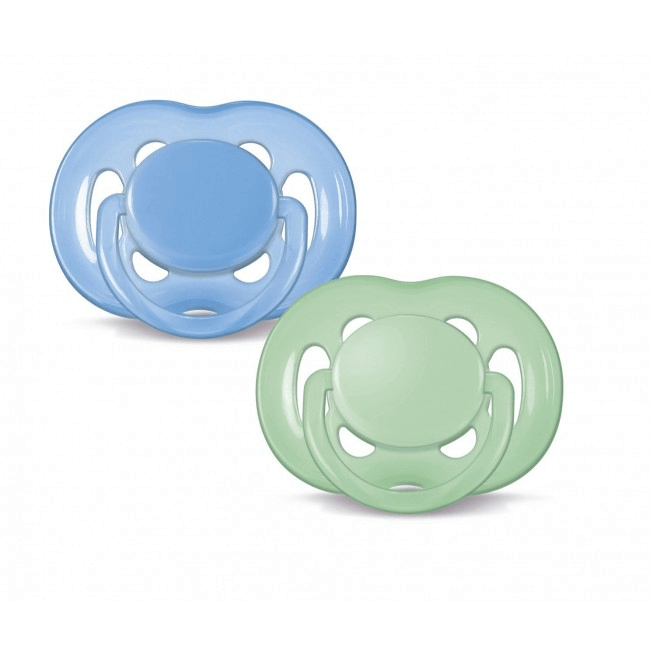 Philips AVENT Free-Flow Soothers 0-6 Months - Olivers BabyCare