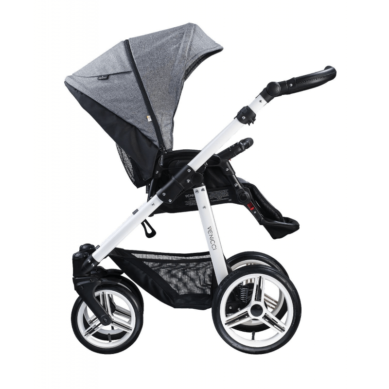 Venicci Soft Vento 2 in 1 Travel System - Denim Grey / White - Olivers ...