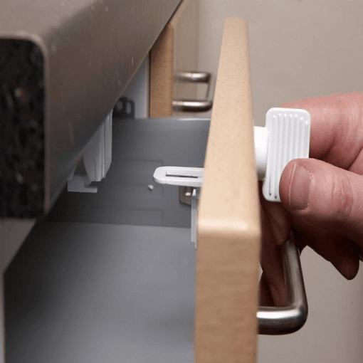 Clippasafe Easy-Fit Magnetic Cupboard/Drawer Locks - 2 Pack | Safety