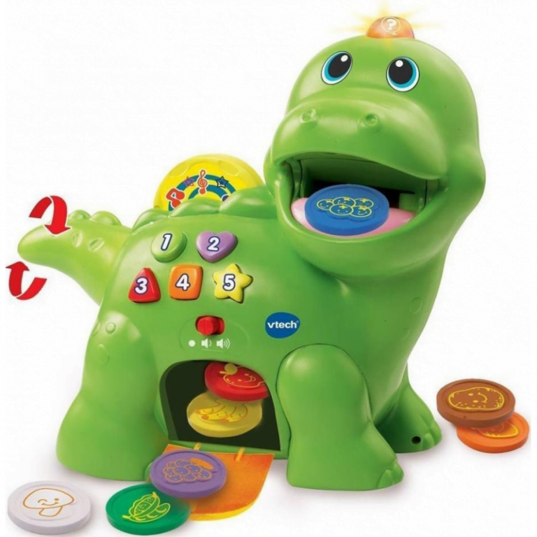 VTech Feed Me Dino Educational Toy - Olivers BabyCare