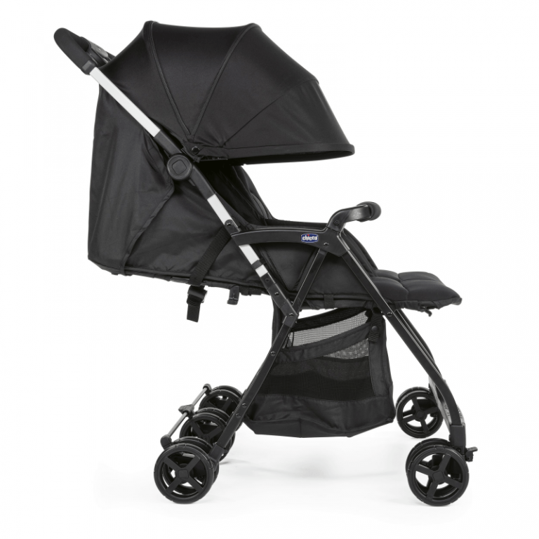 Chicco Ohlala Twin Stroller - Black Night - Olivers BabyCare