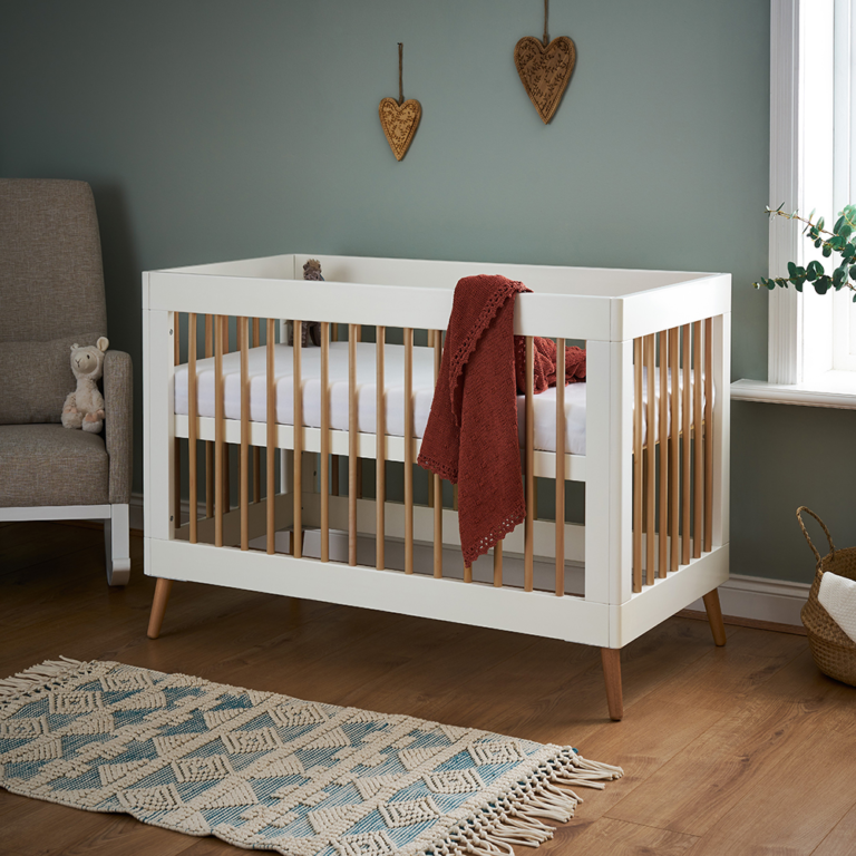 Obaby Maya Mini Cot Bed | Baby Nursery Furniture | Baby Cot | Baby Bed