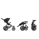 Hauck Runner 2 | Black | Three Wheel Stroller | Pushchair | All-terrain