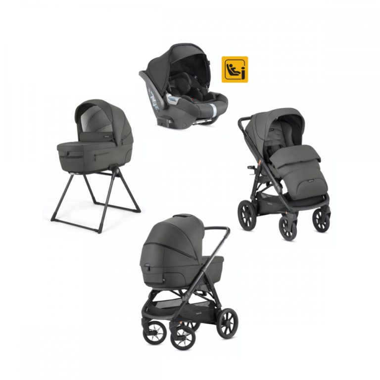 Inglesina Aptica XT Travel System Bundle | Dark Grey | Stroller | 3 in 1