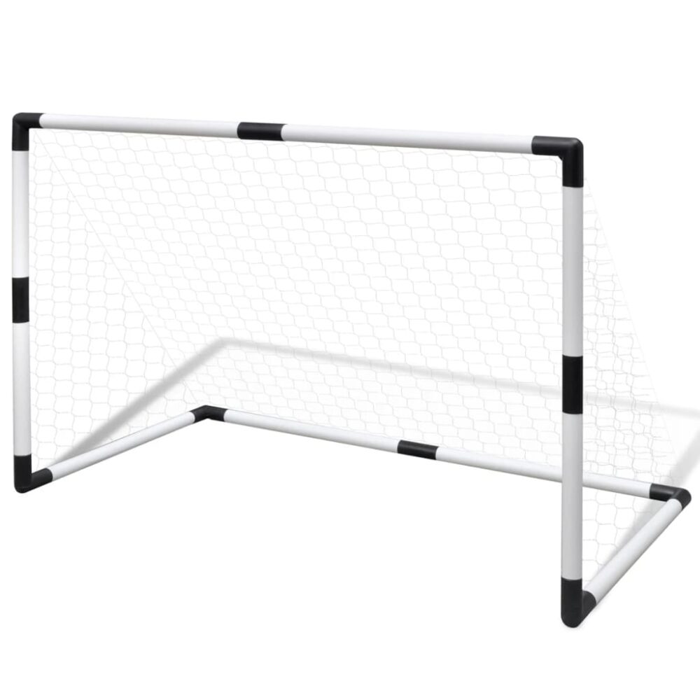 Tegmen 2-Piece Mini Football Goals Play Set