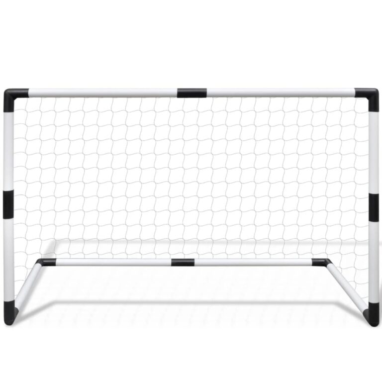 Tegmen 2-Piece Mini Football Goals Play Set