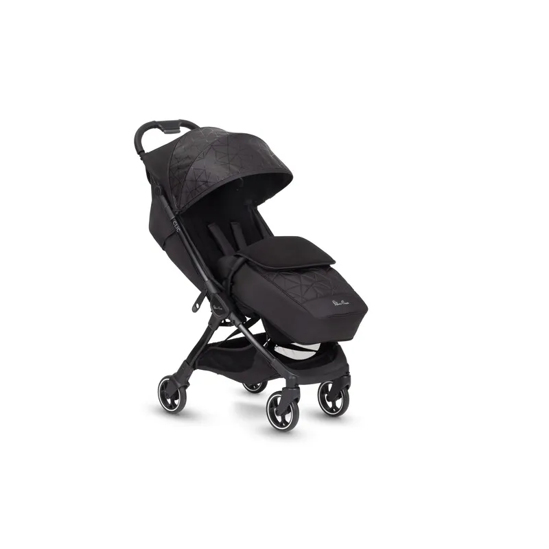 Silver Cross Clic Footmuff - Black | Pushchair Accessories | Travel | Baby