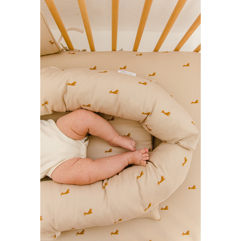 Gloop Sweet Little Bed Nest - Safari - Olivers BabyCare
