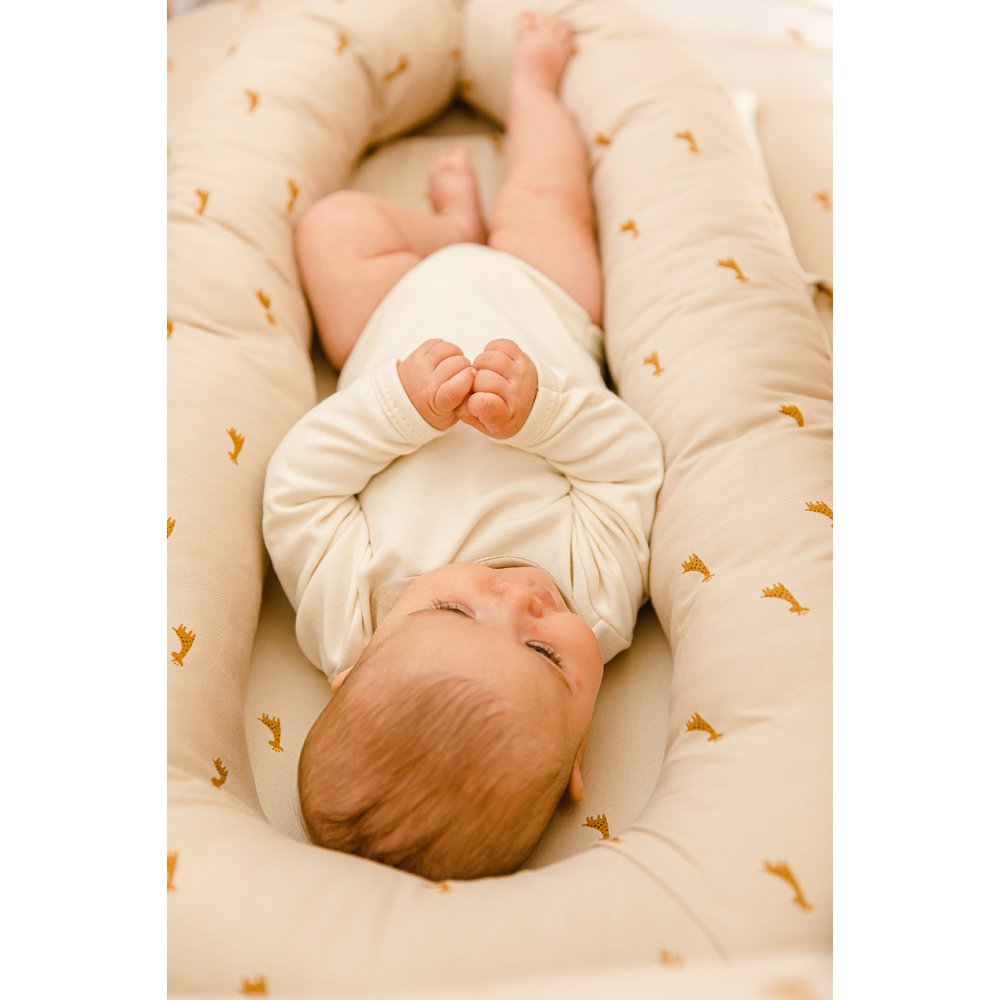 Gloop Sweet Little Bed Nest - Safari - Olivers BabyCare