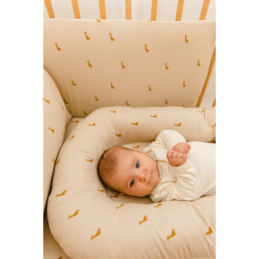 Gloop Sweet Little Bed Nest - Safari - Olivers BabyCare