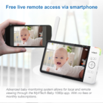 VTech RM7764HD 7" Smart Wi-Fi Video Baby Monitor - Olivers BabyCare