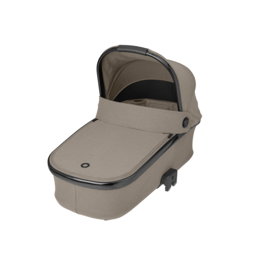 Silver Cross Dune Compact Folding Carrycot – Stone - Olivers BabyCare