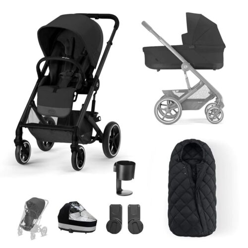 Leclerc Baby MagicFold Plus Stroller Bundle | Auto Fold Stroller | Sand