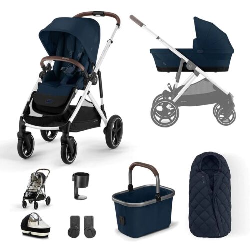 Leclerc Baby Auto-Fold Stroller & MagicFold Bundle | Green