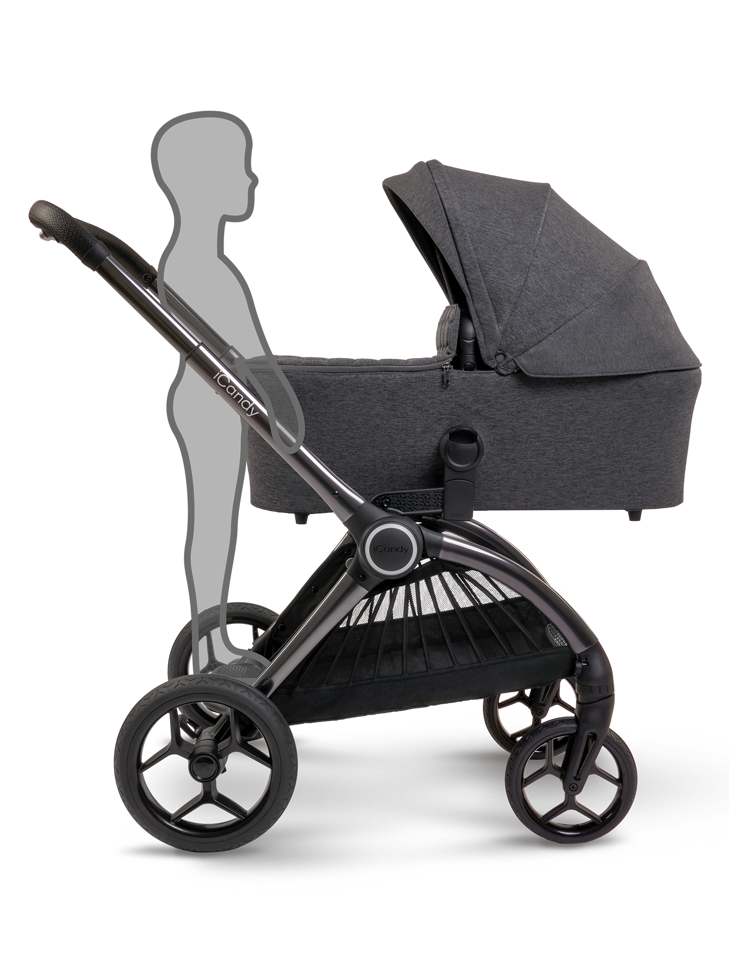 iCandy Core Pushchair and Carrycot - Complete Cocoon Car Seat Bundle ...