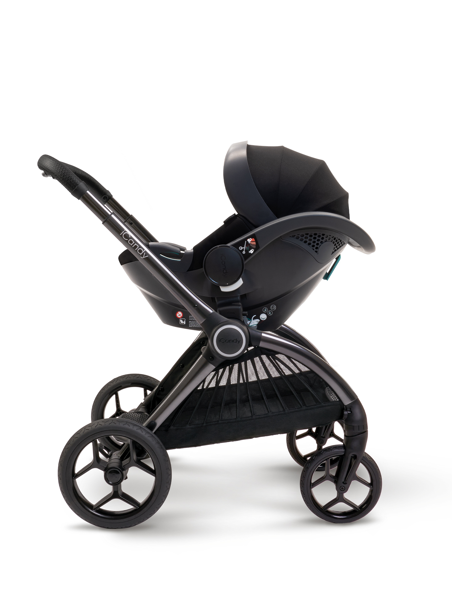 iCandy Core Pushchair and Carrycot - Complete Cocoon Car Seat Bundle ...