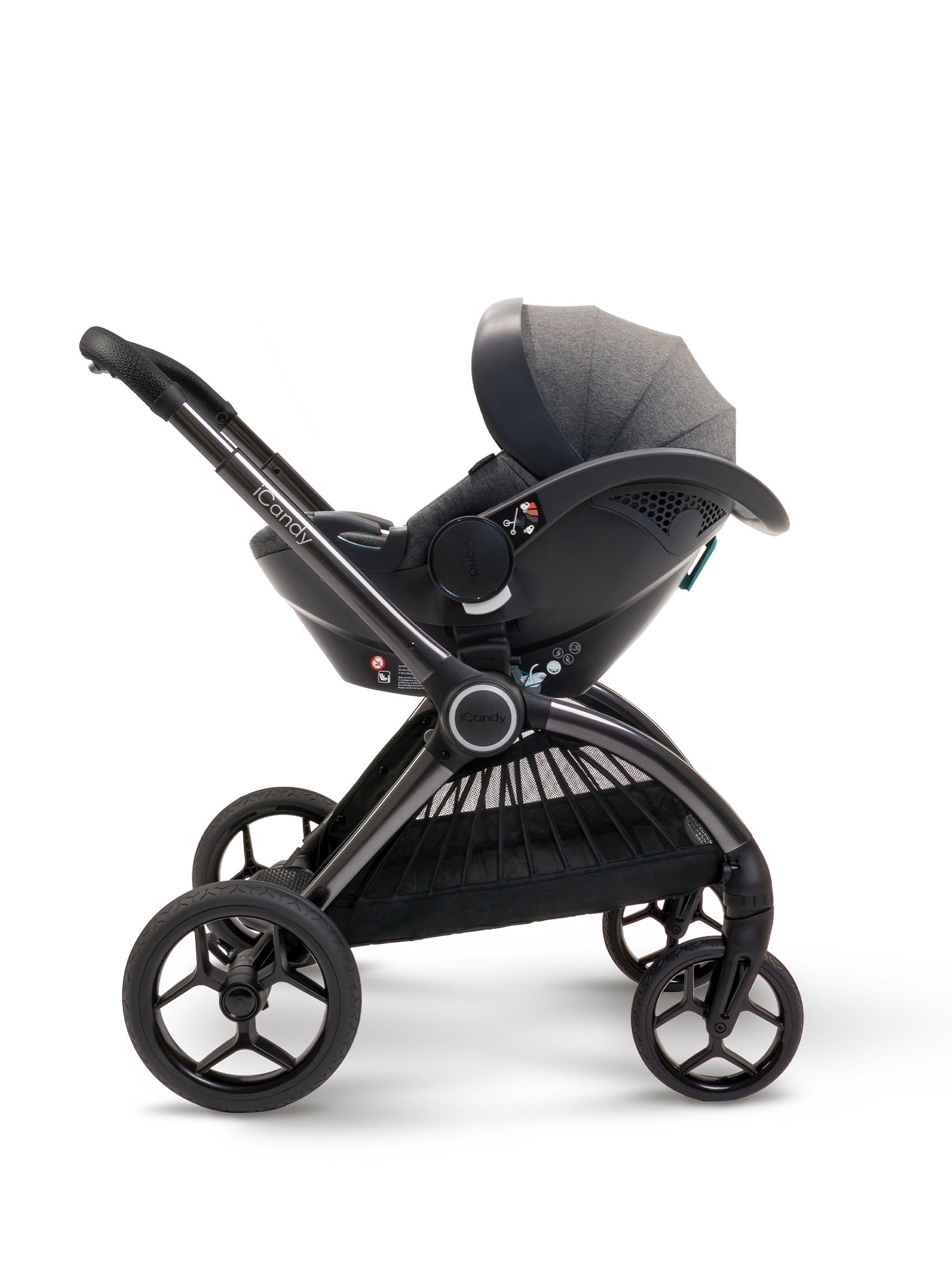 iCandy Core Pushchair and Carrycot - Complete Cocoon Car Seat Bundle ...