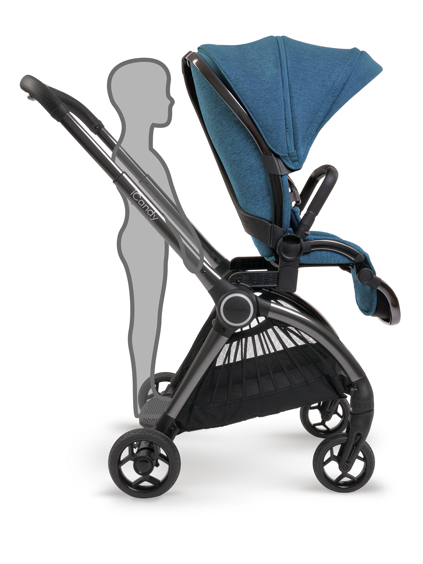 iCandy Core Pushchair and Carrycot - Complete Cocoon Car Seat Bundle ...