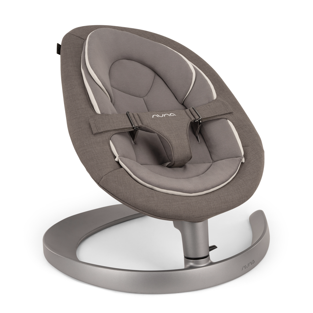 Nuna LEAF Grow Baby Swing With Toy Bar - Granite - Olivers BabyCare