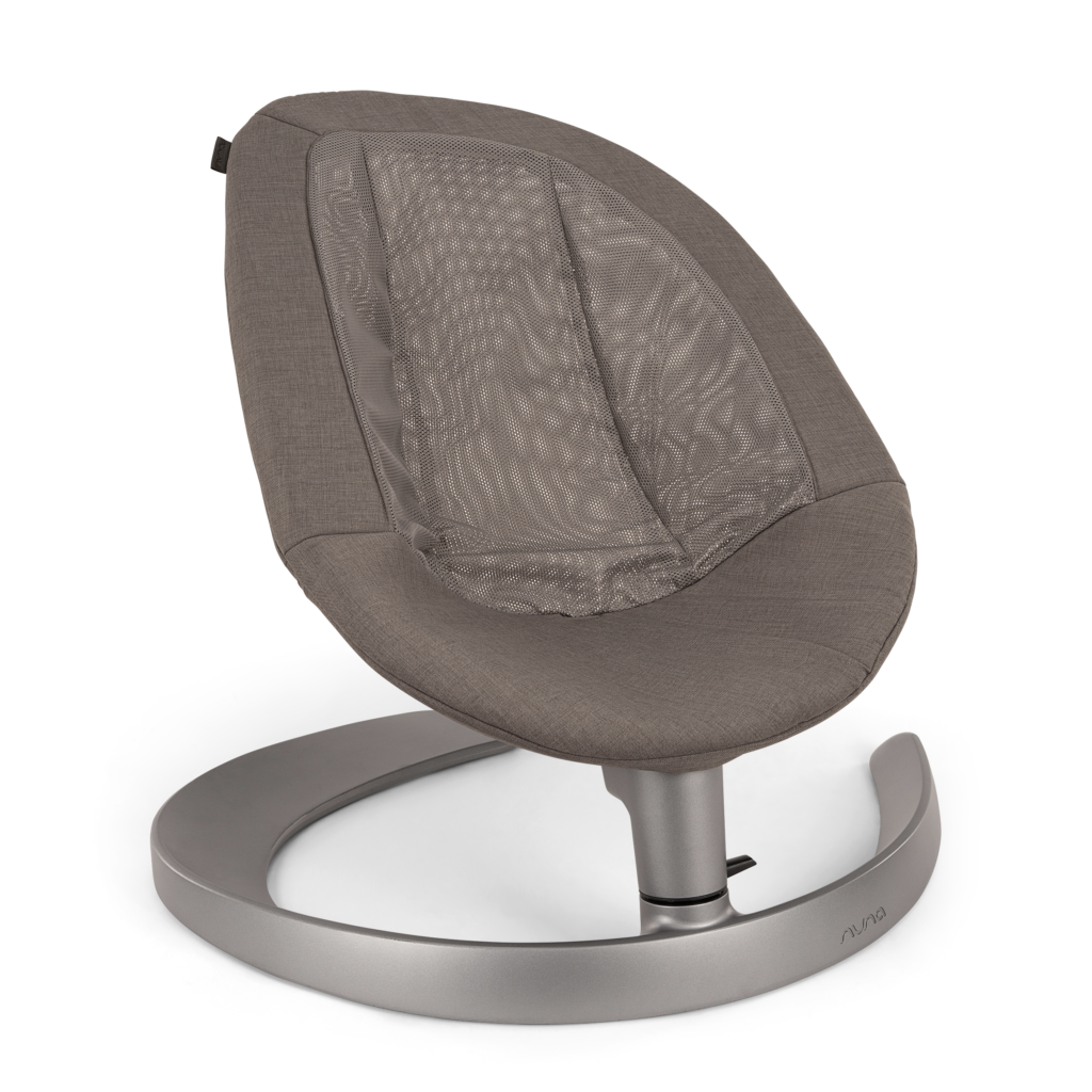 Nuna LEAF Grow Baby Swing With Toy Bar - Granite - Olivers BabyCare