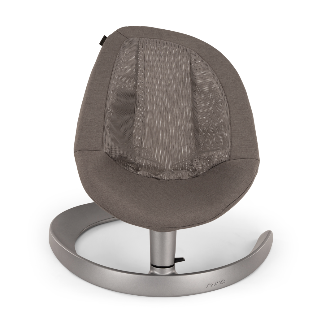 Nuna LEAF Grow Baby Swing With Toy Bar - Granite - Olivers BabyCare