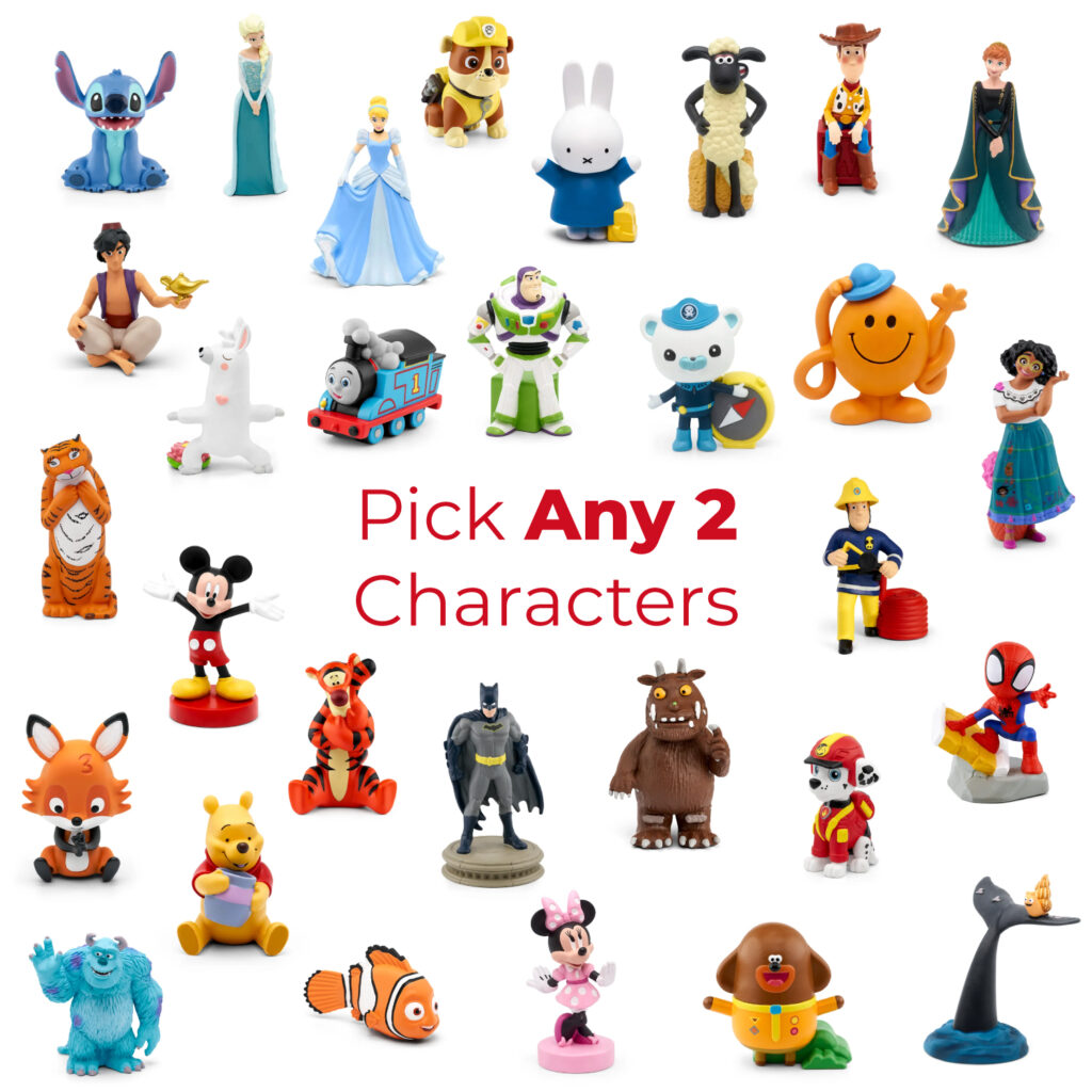 Tonies Toniebox 2 Starter Set + 2 Character Bundle | Pick & Mix